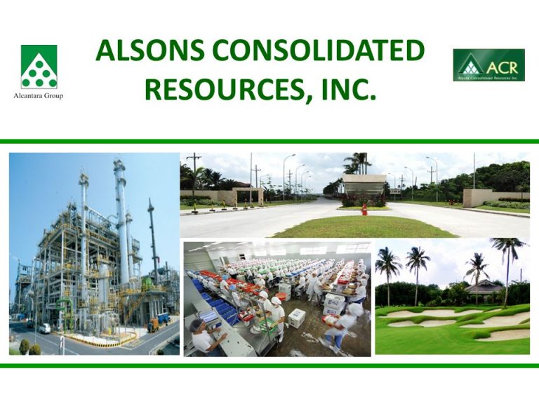 ALSONS CONSOLIDATED RESOURCES, INC. | Land Asia Realty
