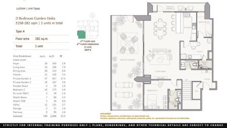Lucima Condominium cebu business park for sale -garden floor plan 4 ...