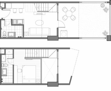 northstar condo podium loft floor plan | Land Asia Realty