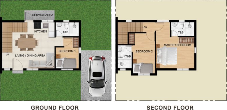New-horizon-residences-single-attached-floor-plan | Land Asia Realty