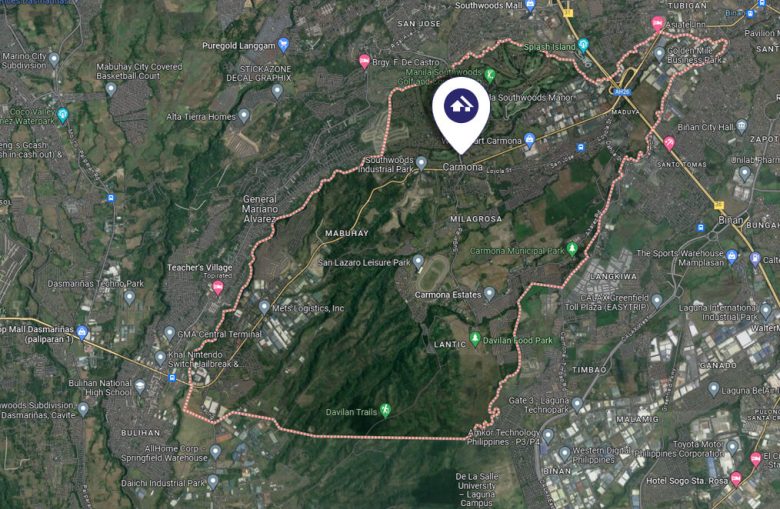 8 hectares land area for sale in Carmona Cavite | Land Asia Realty