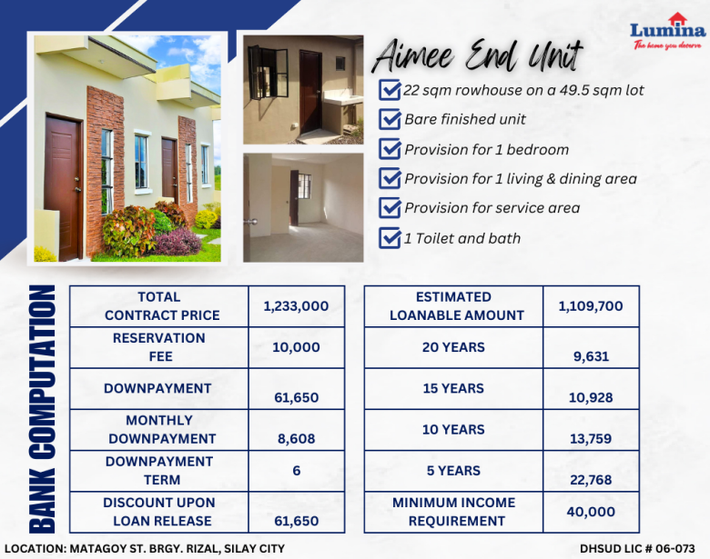 Aimee Rowhouse Inner Unit | Land Asia Realty