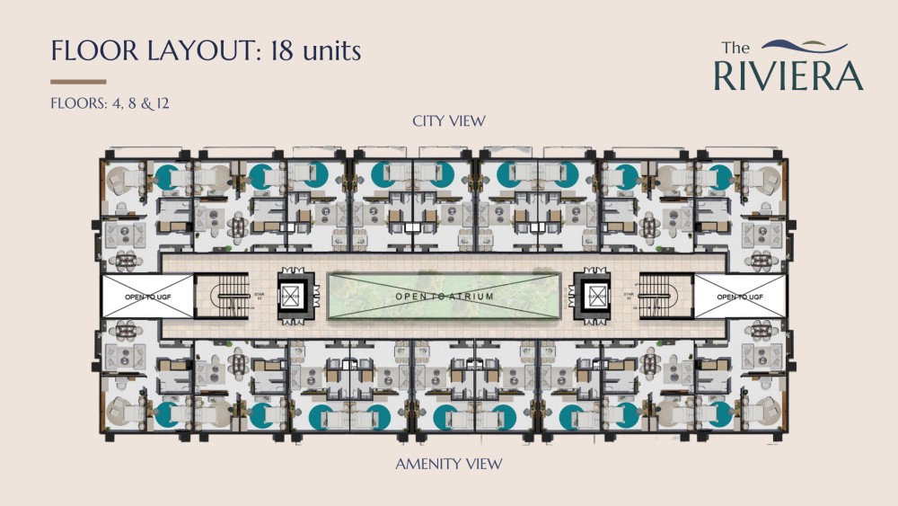 Floor Layout_ 4, 8 & 12 | Land Asia Realty